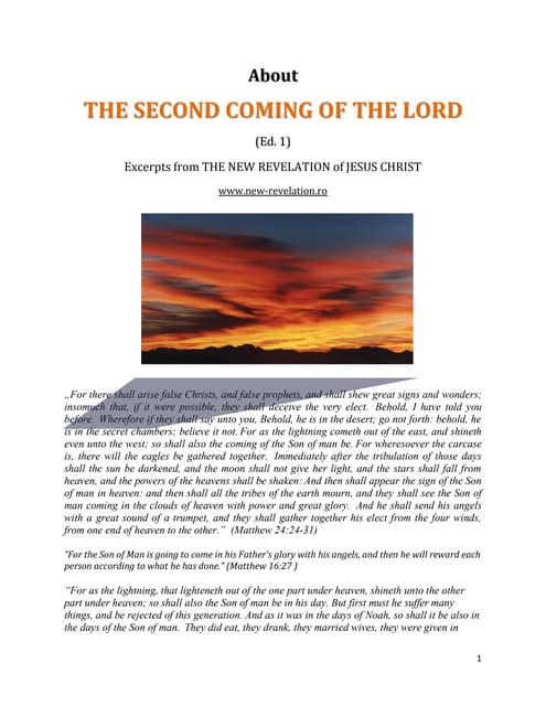 Signs of the Times | PPTX