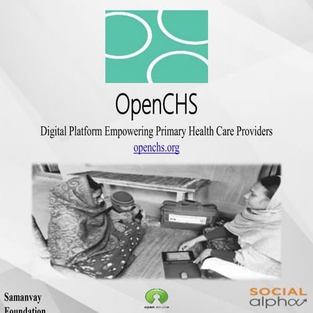 OpenCHS - Brochure | PPTX