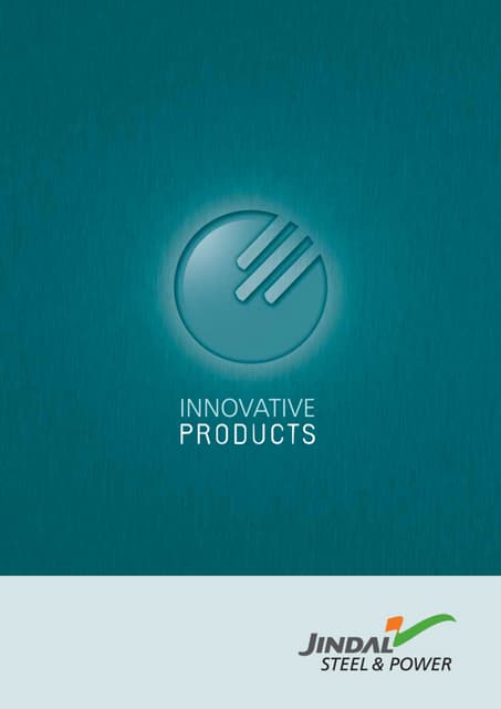 JSPL PRODUCTS BROCHURE | PDF