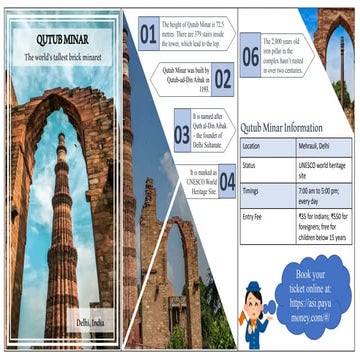 brochure - qutub minar.pptx