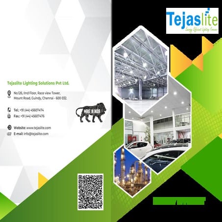 Lighting Manufacture Brochure Design | PDF
