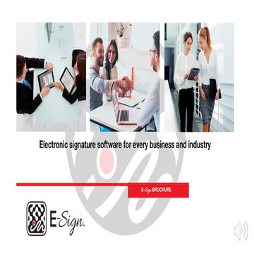 E-Sign electronic signatures | PDF | Business Utilities | Business