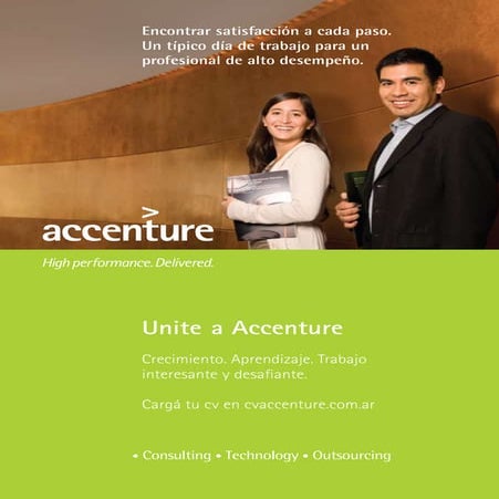 Corporate Brochure Accenture Management Consulting | PDF