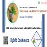 International Conference on Traditional Medicine and Ethnomedical ...