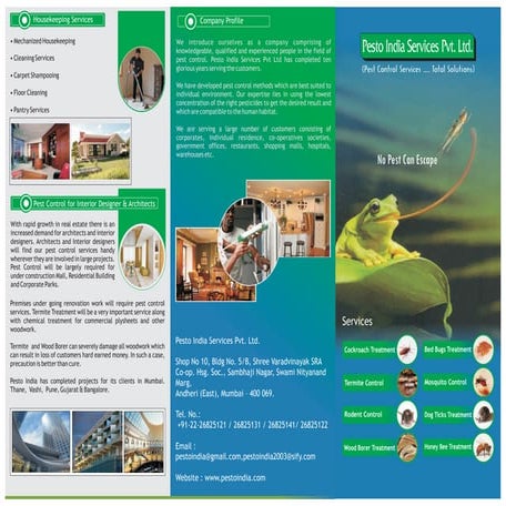 Pest control ppt | PPTX