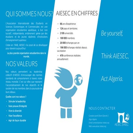 Brochure AIESEC BABEZ | PDF