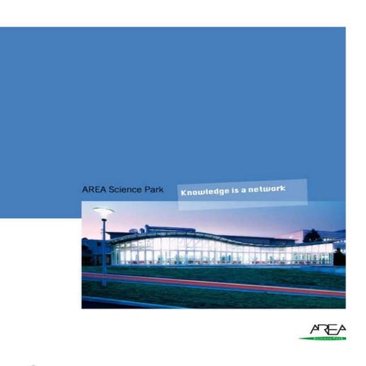 Brochure AREA Science Park | PDF