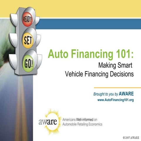 Presentation on car loan | PPTX