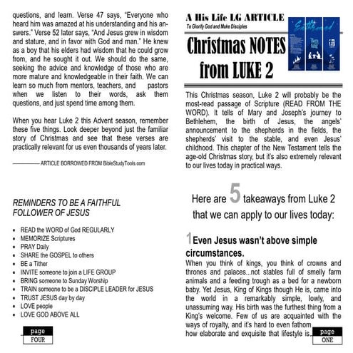 Brochure christmas notes december 2019 | PPT