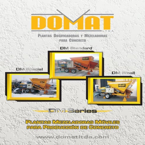 Catálogo Domat - DM Series | PDF