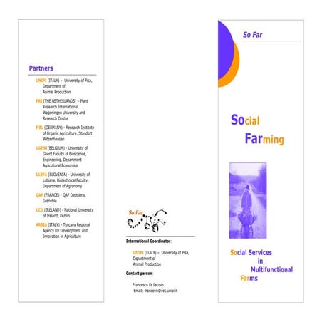 Social Farming: Social Services in Multifunctional Farms | PDF