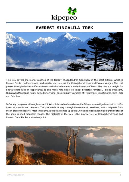 SNOW LEOPARD EXPEDITION BROCHURE SNOW LEOPARD EXPEDITION BROCHURE | PDF