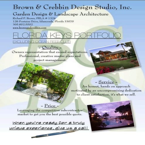 Florida Keys Client portfolio | PDF