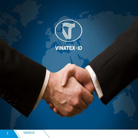 Mẫu thiết kế Brochure giới thiệu khu công nghiệp Vinatex Id | PDF