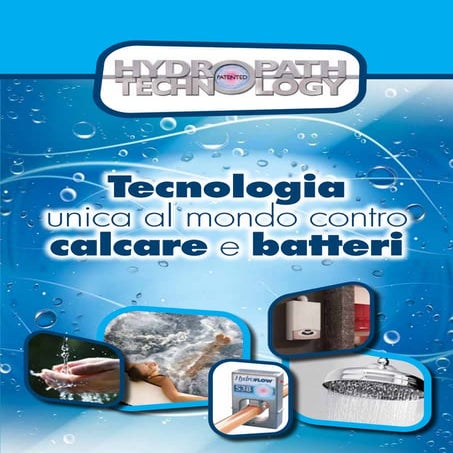 Brochure Hydropath trattamento calcare domestico e industriale | PDF