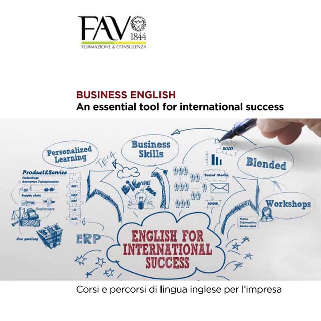 Business English An essential tool for international success. Corsi e ...