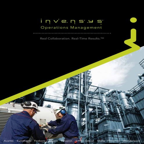 Brochure Invensys Operations Management 04 11 | PDF