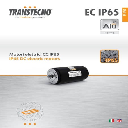 Brochure: EC IP65 DC elektromotoren | PDF