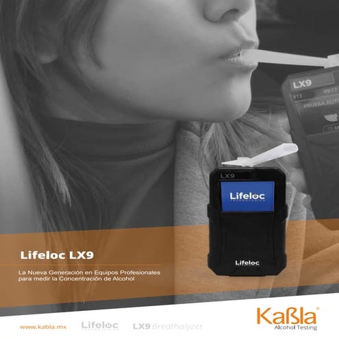 Alcoholímetro Lifeloc LX9 | PDF