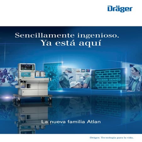 BROCHURE MAQUINA DE ANESTESIA Atlan 300 DRAGER.pdf