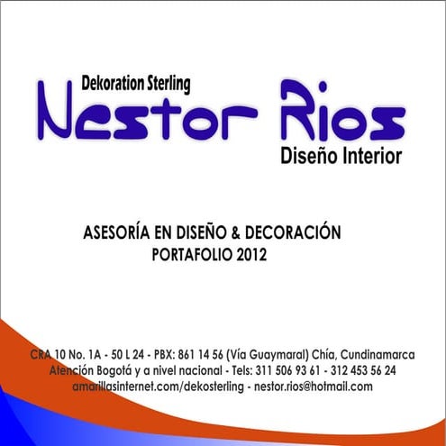 Brochure NESTOR_RIOS 2012 | PDF