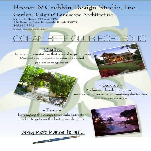 Ocean Reef Portfolio | PDF