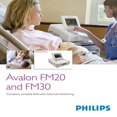 Brochure Philips Avalon Fetal Monitor FM 30 Cardiotocograph.pdf