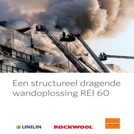 Brandwerende (REI 60) totaaloplossing voor houtskeletbouw | PDF