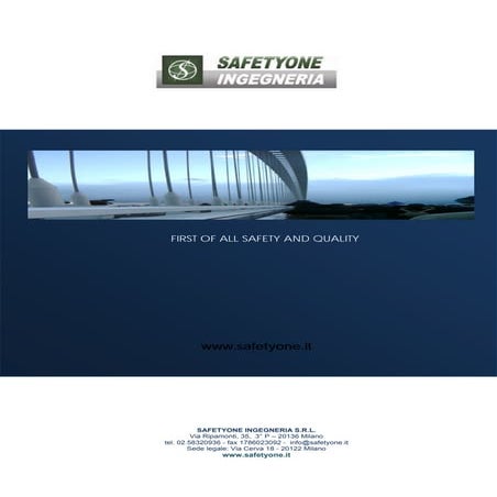 Sgs – studio gestione sicurezza brochure | PPTX