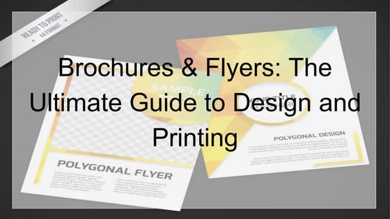 Difference between flyers, brochures, posters & leaflets | PDF | Marketing and Advertising ...