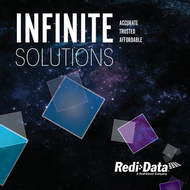INFINITE SOLUTIONS: Accurate, Trusted, Affordable | PDF