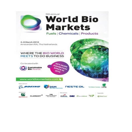 World Bio Markets Exhibition Brochure | PDF