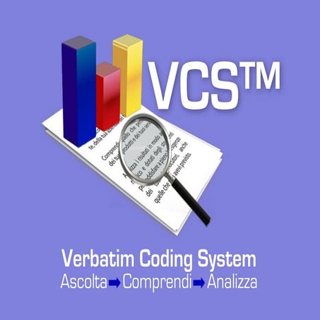 Verbatim Coding System:una soluzione per la catalogazione automatica di ...