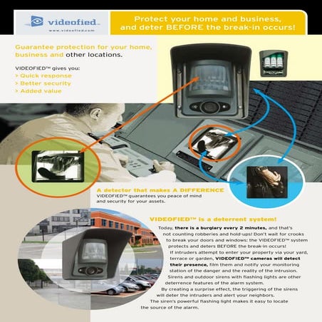 Brochure videofied outdoor home business en | PDF