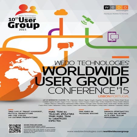 10th WeDo Technologies Worldwide User Group Agenda | PDF