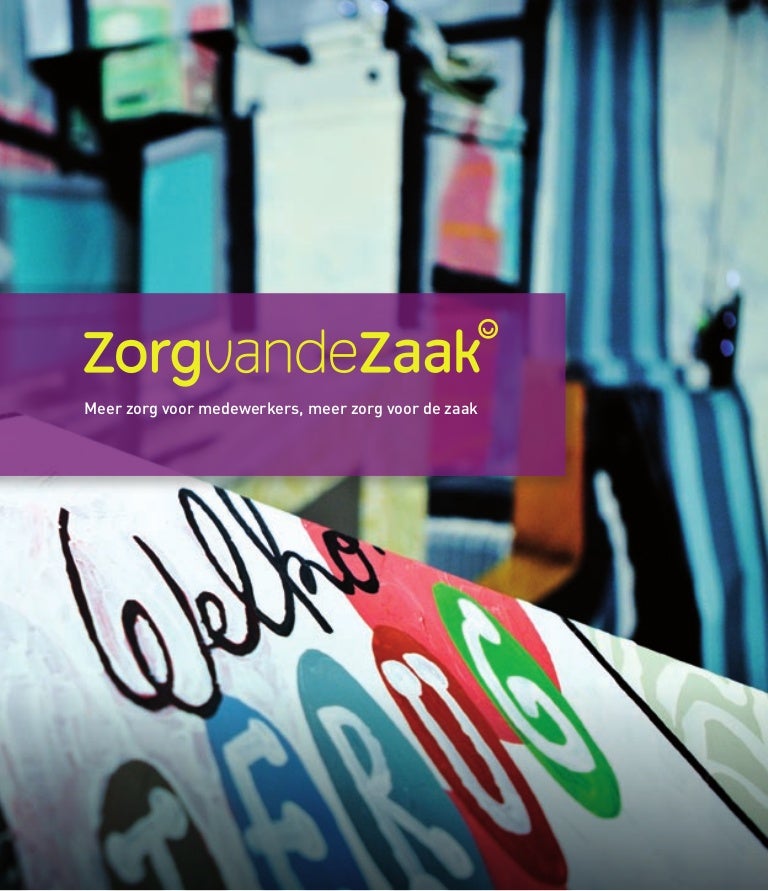 Brochure Zorg van de Zaak
