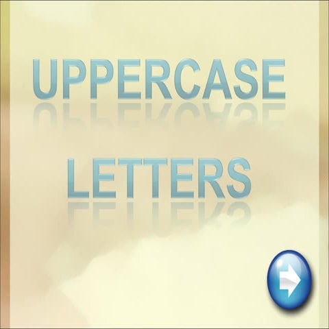 Brodeur Uppercase Letters | PPT