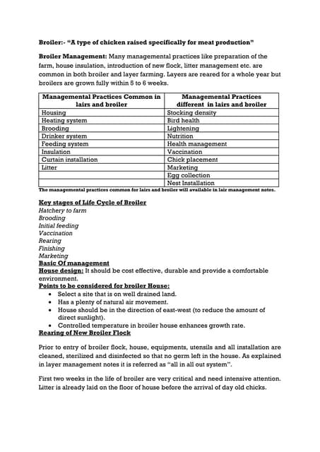 Broiler SBA.docx for agricultural science csec | DOCX