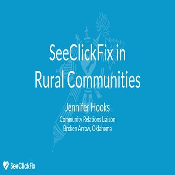 SeeClickFix in Rural Communities | PPTX
