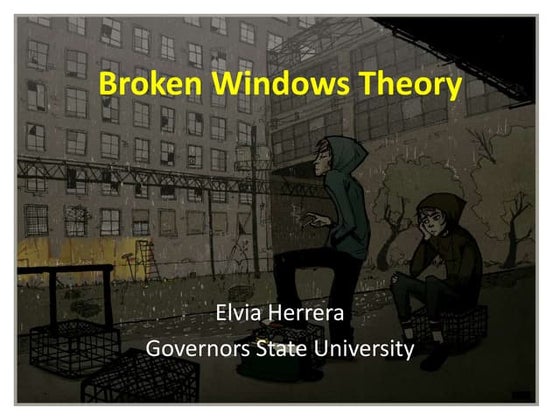 Broken window theory | PDF