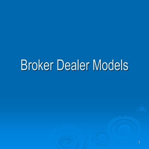 Broker Poduct Development Dealer Models.ppt