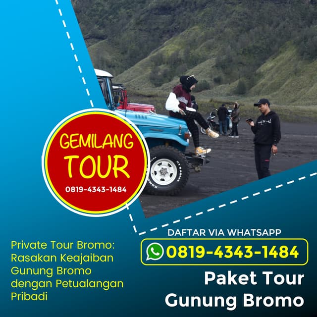 Paket Tour Bromo November | PDF