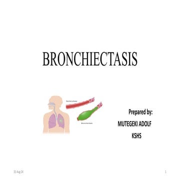 Comprehensive Overview of Bronchiectasis: Causes, Symptoms, and Nursing ...