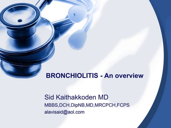 Bronchiolitis | PPT