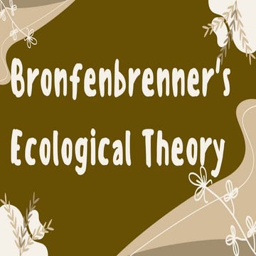 Bronfenbrenners hahajahajwhahakwkbahsjah | PDF