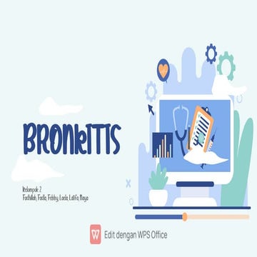 BRONKITIS KELOMPOK farmakolgi Kelas 12kurikulum | PDF
