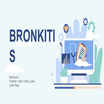 BRONKITIS KELOMPOK kelas 12 kurikulum k13 | PPTX