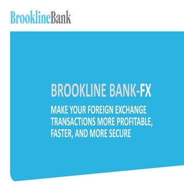 Brookline Bank FX | PPTX