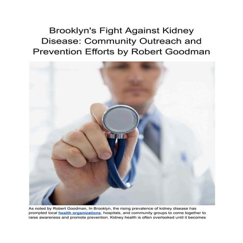 Brooklyn's Fight Against Kidney Disease_ Community Outreach and ...