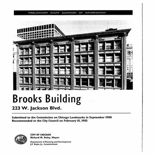 Brooks building | PDF